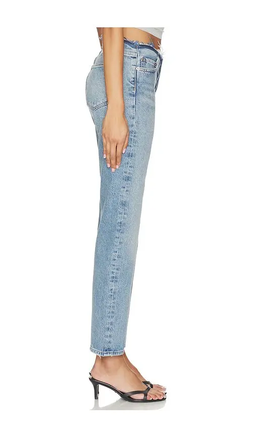 AGOLDE Fray Slim Crop Jeans