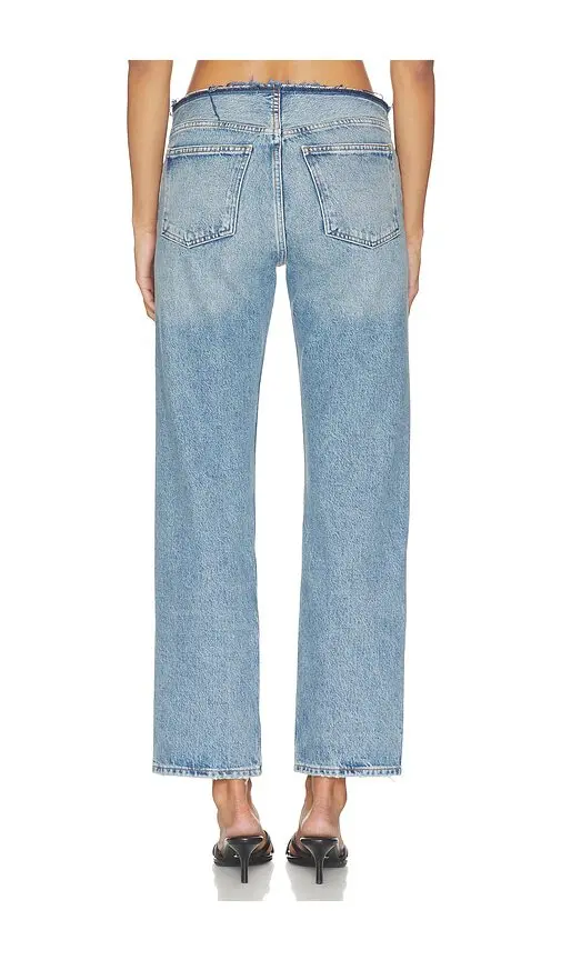 AGOLDE Fray Slim Crop Jeans