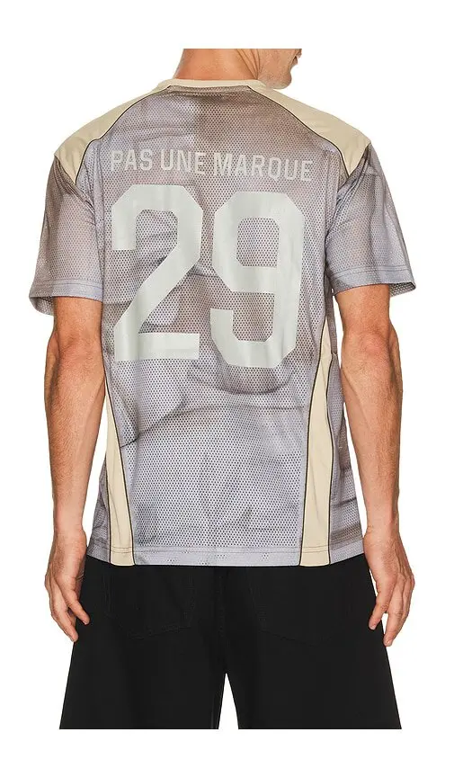 PAS UNE MARQUE Graphic Mesh Tee