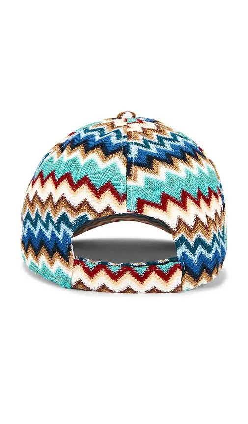 Missoni Zigzag Knit Baseball Cap