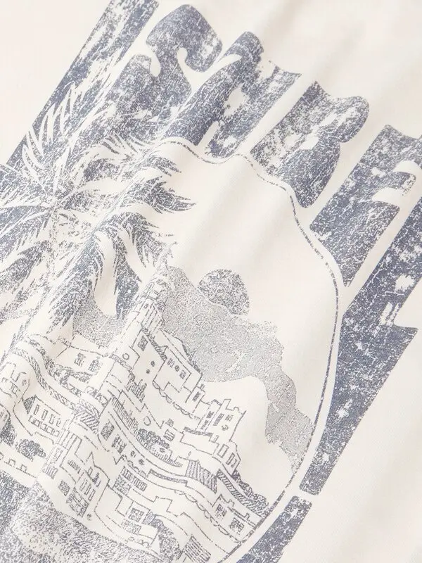 MARANT Honore Printed Cotton-jersey T-shirt