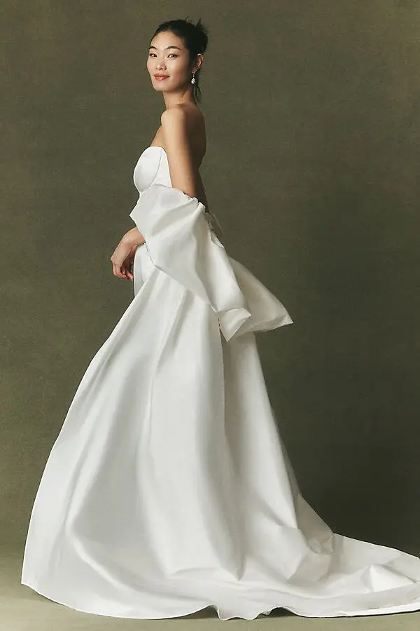 Anthropologie Taffeta Cape