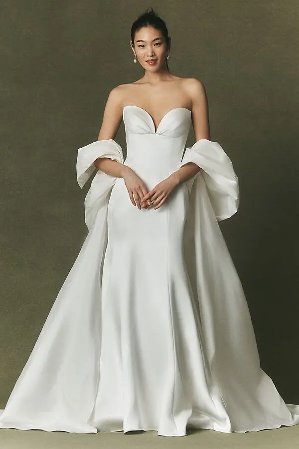 Anthropologie Taffeta Cape