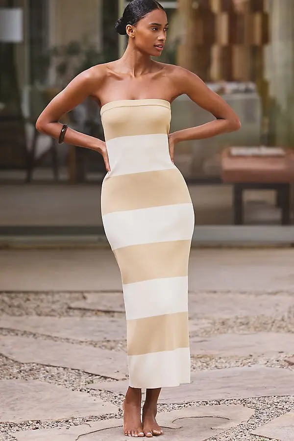 Endless Rose Striped Tube Dress