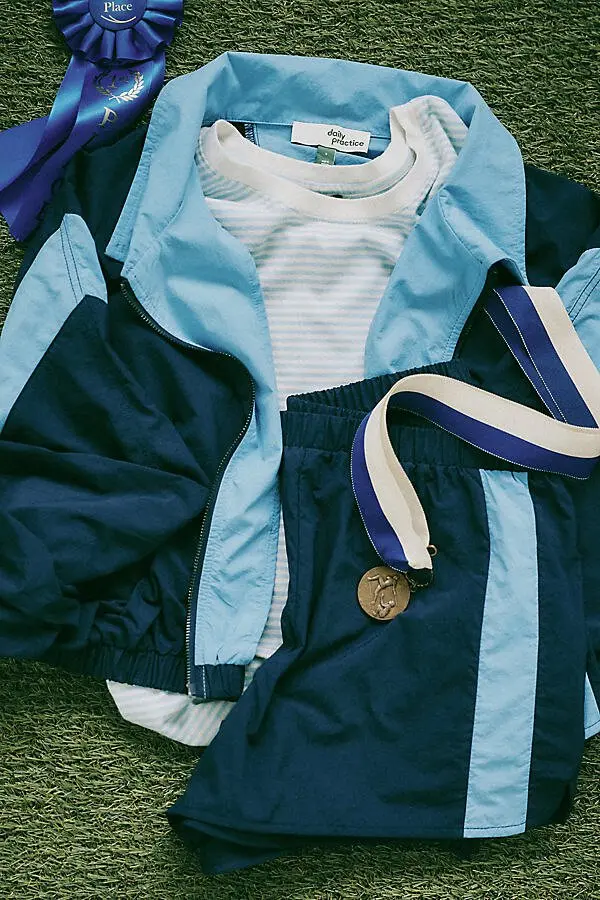 DAILY PRACTICE Pull-on Shorts - Blue