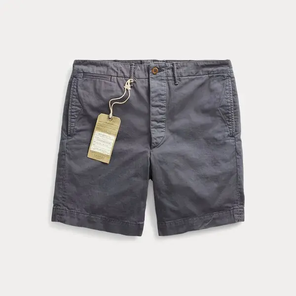 Ralph Lauren Garment-dyed Chino Officer's Short - Navy