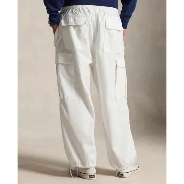 Ralph Lauren Relaxed Fit Ripstop Cargo Pant - Ceramic White