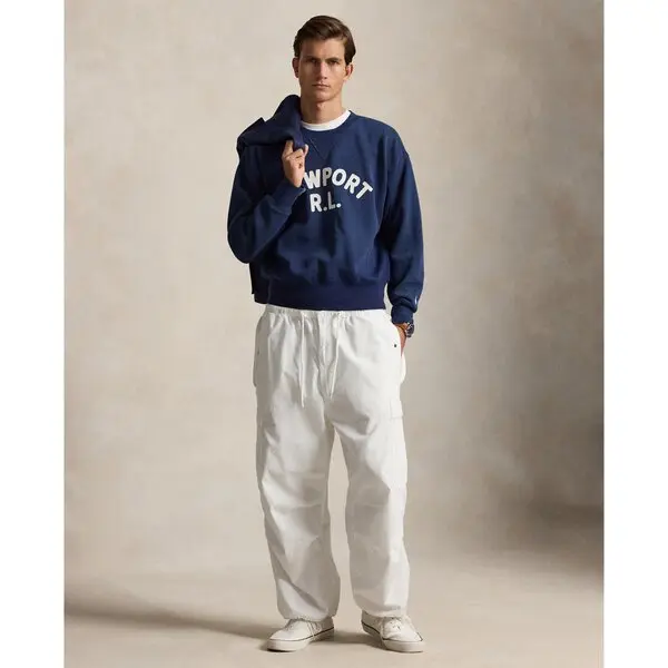 Ralph Lauren Relaxed Fit Ripstop Cargo Pant - Ceramic White