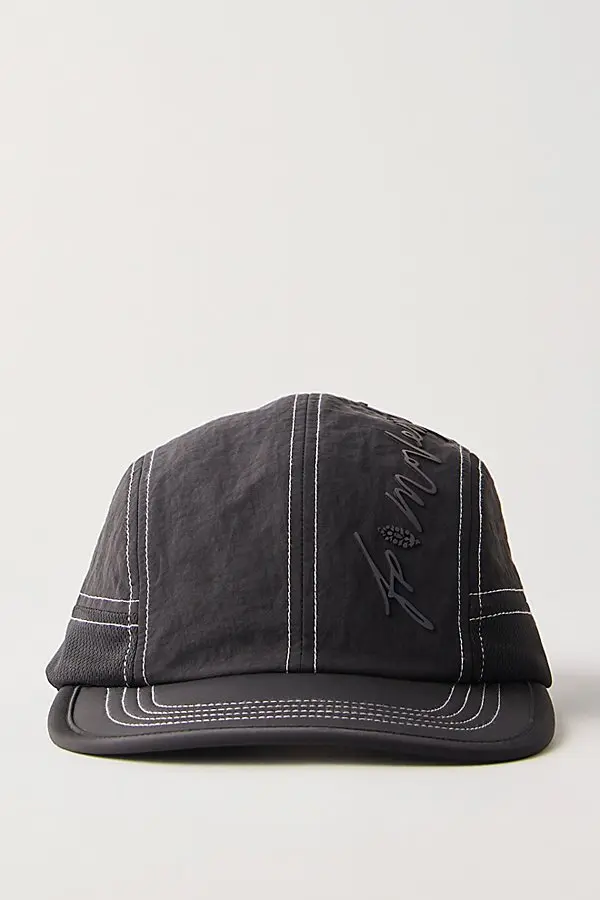 Free People Run With It Mesh Panel Hat - Black