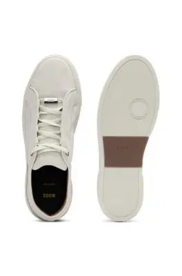 BOSS Gary Trainers In Suede