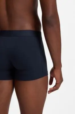 BOSS One Three-pack Of Trunks In Stretch Cotton
