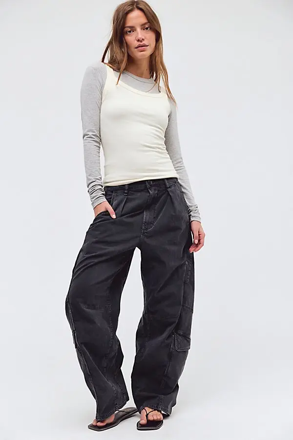Citizens Of Humanity Flight Pant - Washed Black