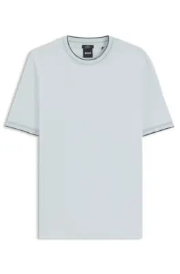 BOSS Slim-fit Cotton T-shirt With Crew Neck