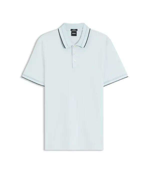 BOSS Slim-fit Polo Shirt In Mercerized Cotton