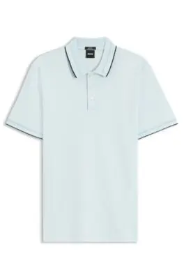 BOSS Slim-fit Polo Shirt In Mercerized Cotton