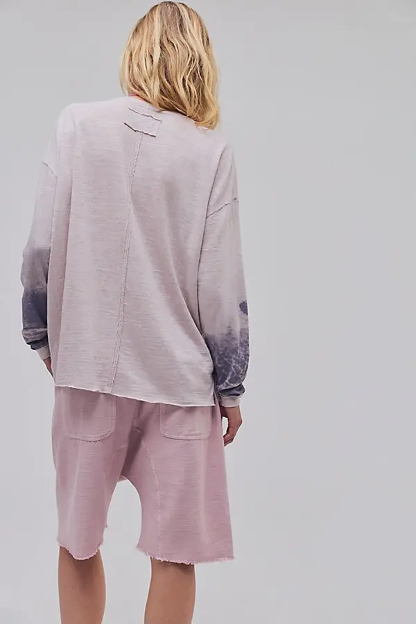 Free People We The Free Kai Long-sleeve Top - Cactus Combo