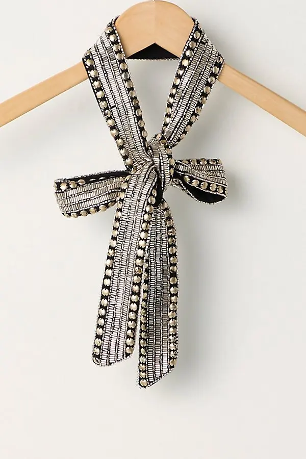 Free People Billie Embellished Skinny Scarf