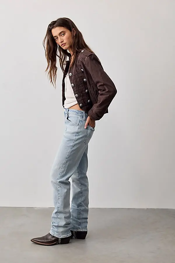 Free People We The Free Edie Jeans - Smash Hit