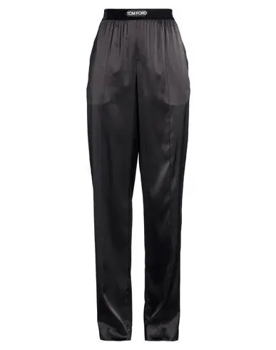 TOM FORD Silk & Elastane Pajama Pants - Black