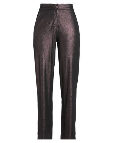 Majestic Filatures Straight-leg Metallic Pants - Plum