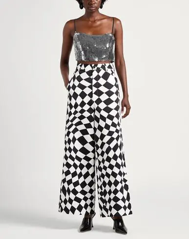 SEMICOUTURE Sequined Cropped Top With Square Neckline
