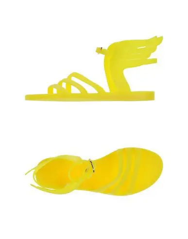 ANCIENT GREEK SANDALS Rubber Sandals - Yellow