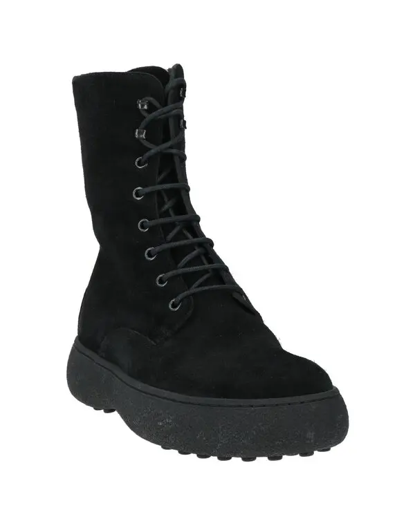 TOD'S Leather Ankle Boots - Black