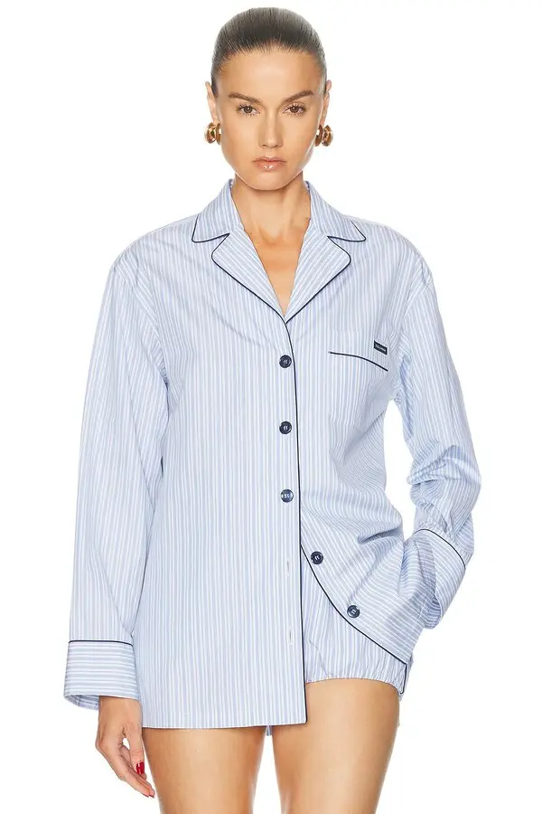 Dolce & Gabbana Striped Button-up Shirt