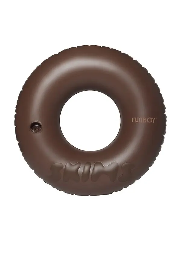 SKIMS X Funboy Logo Embossed Tube Float - Cocoa