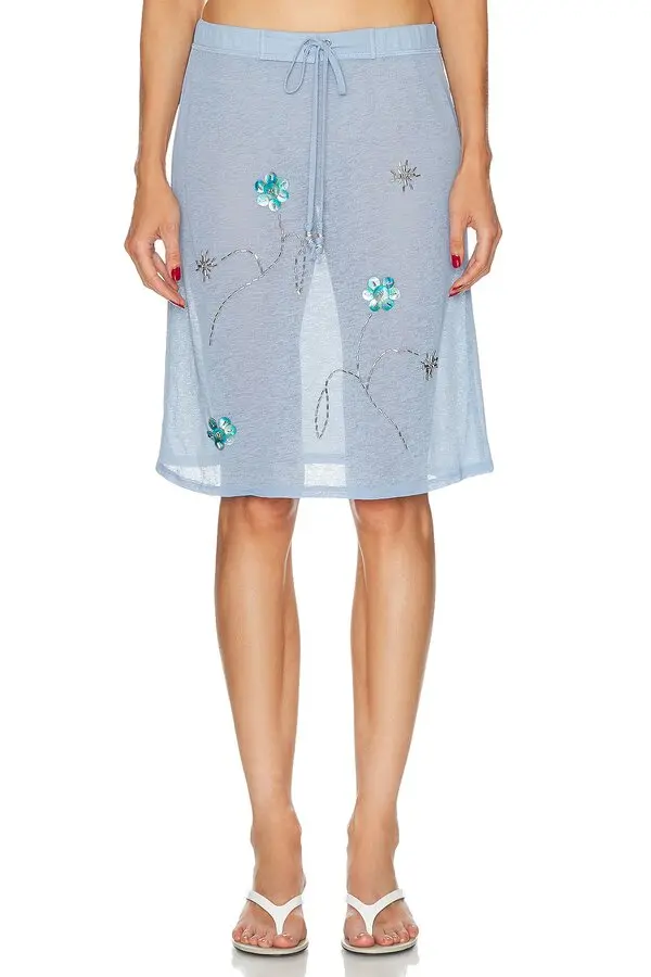 SIEDRES Liz Embellished Skirt