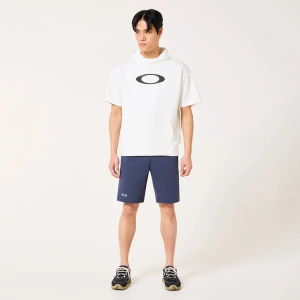 Oakley Enhance Qd Fleece Short Sleeve Hooded Pullover - White