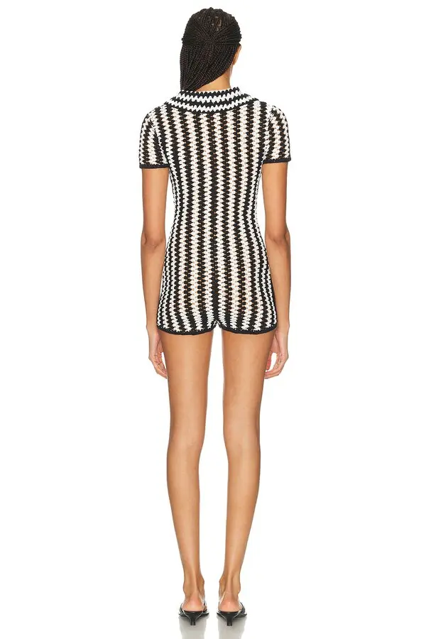 L'academie Arriel Crochet Romper