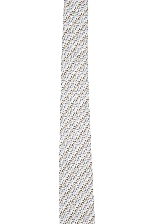 Missoni Sateen Metallic Thread Neck Tie