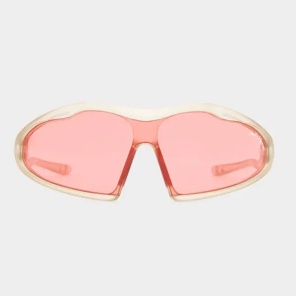 Le Specs Flux Wrap-around Shield Sunglasses - Mist
