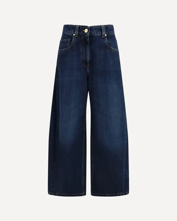 Brunello Cucinelli Barrel Leg Jeans