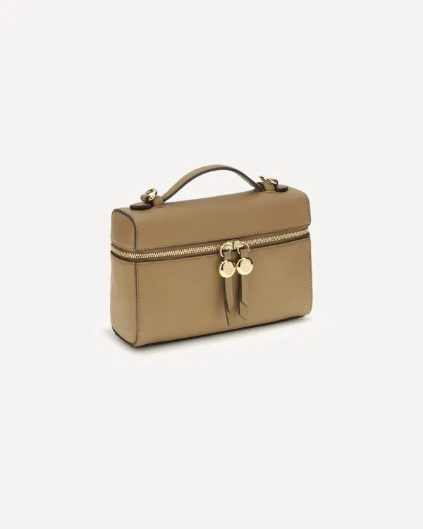 Tory Burch Romy Slim Top Handle Bag - Beige