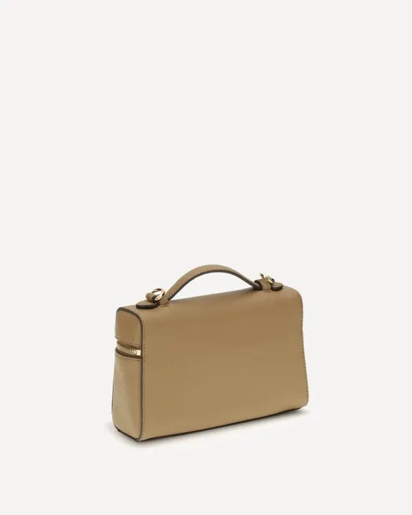 Tory Burch Romy Slim Top Handle Bag - Beige