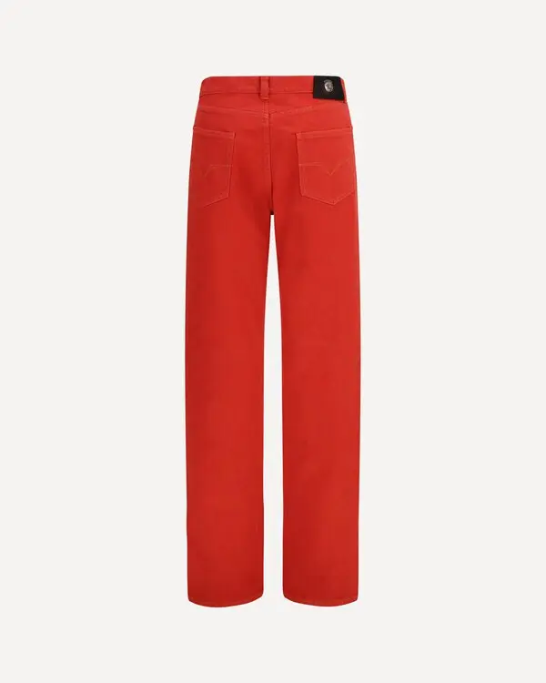 Versace Regular-fit Cotton Denim Jeans