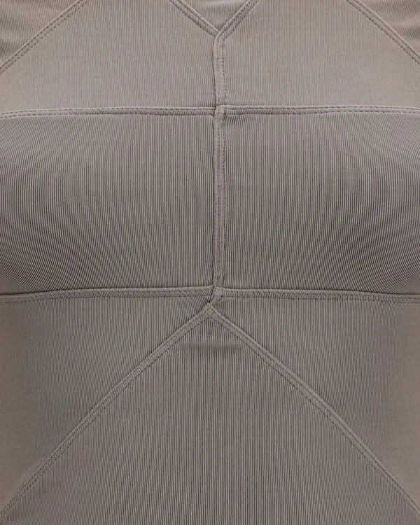 Rick Owens Temple Fitted Top - Grey