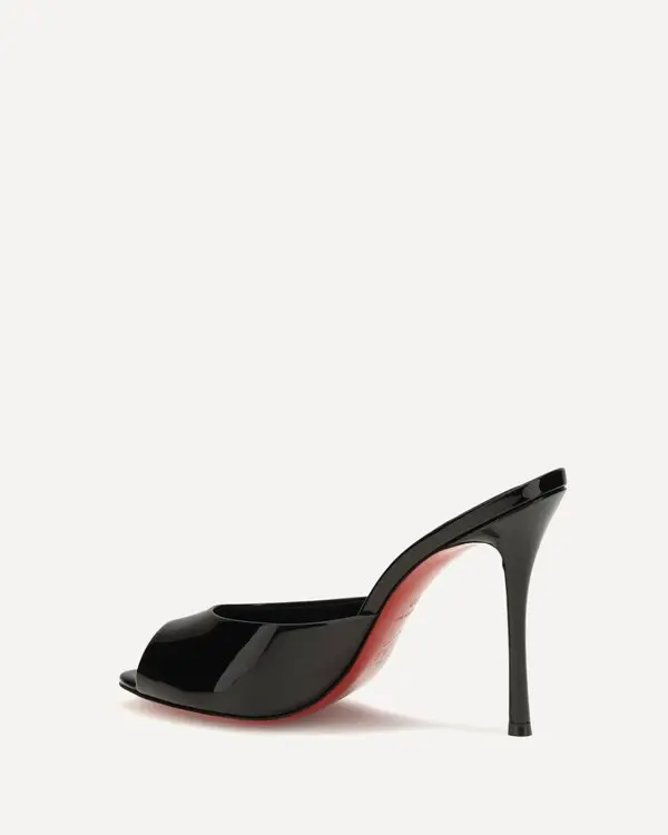 CHRISTIAN LOUBOUTIN Patent Leather Stiletto Sandals