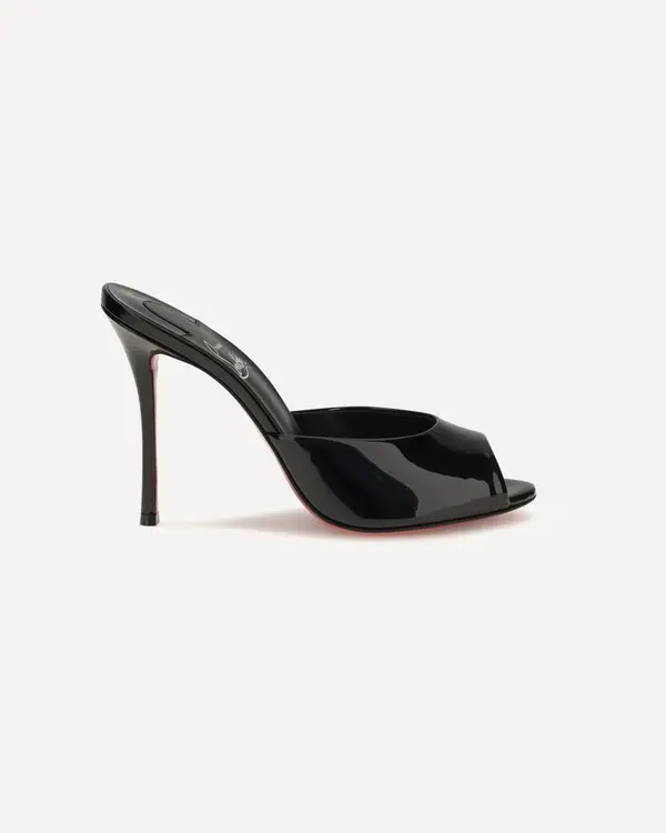 CHRISTIAN LOUBOUTIN Patent Leather Stiletto Sandals