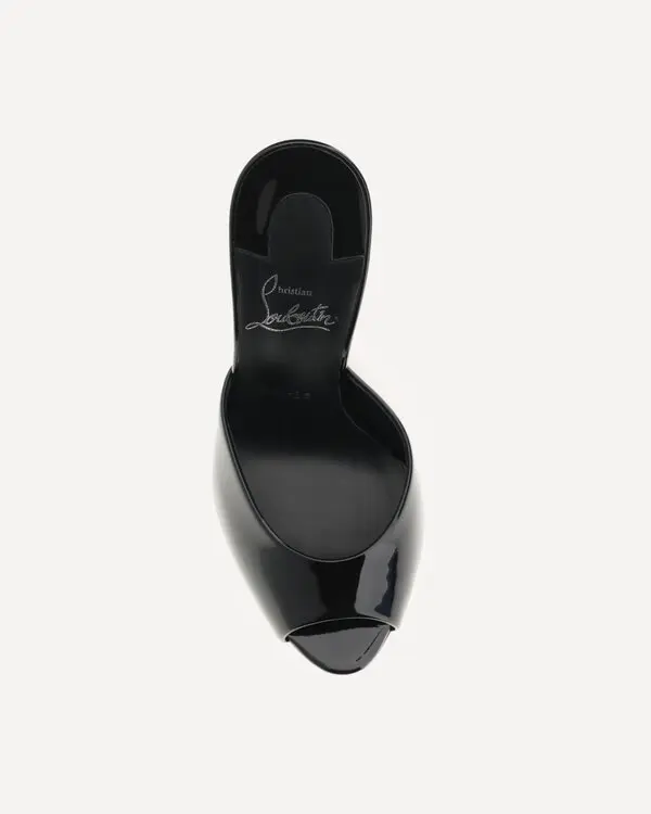 CHRISTIAN LOUBOUTIN Patent Leather Stiletto Sandals
