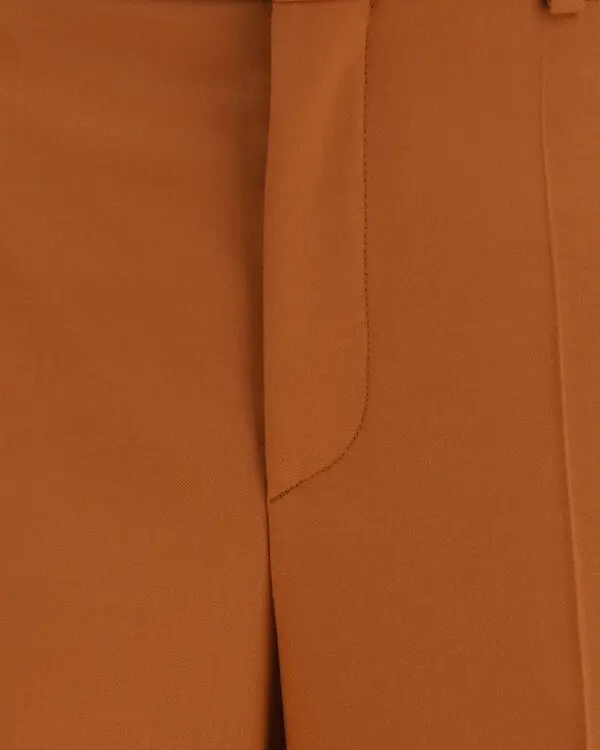 Chloé High-waisted Flared Cotton Pants