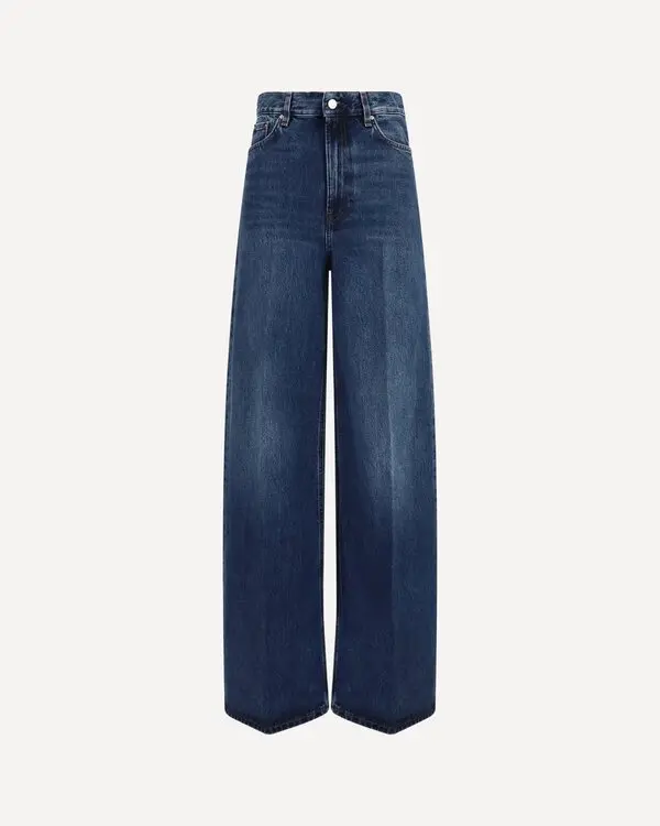 TOTEME Wide-leg Denim Jeans - Blue