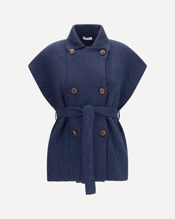 Brunello Cucinelli Double-breasted Sequined Vest