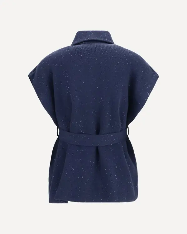 Brunello Cucinelli Double-breasted Sequined Vest