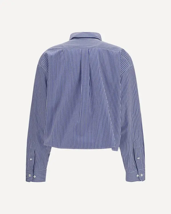 Miu Miu Striped Cotton Shirt