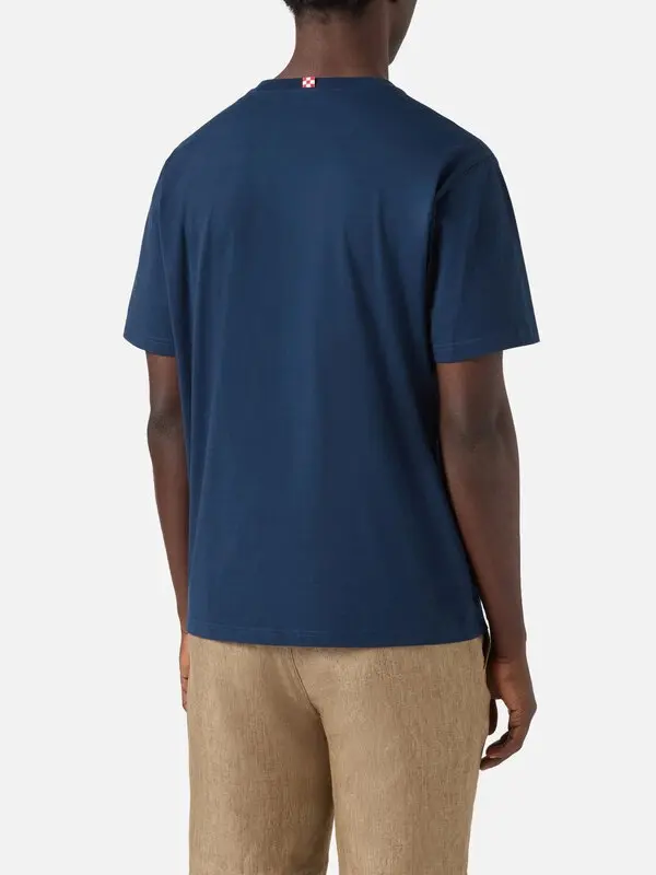 MC2 SAINT BARTH T-shirt With Embroidery