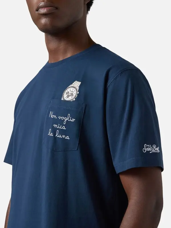 MC2 SAINT BARTH T-shirt With Embroidery