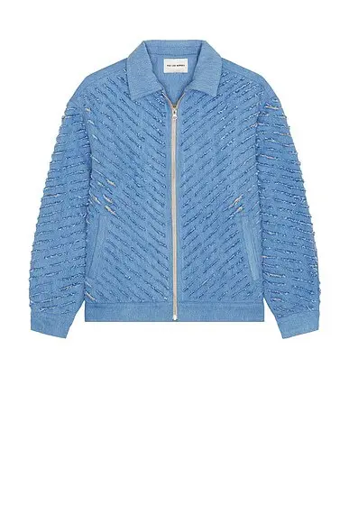 PAS UNE MARQUE Cut Through Denim Jacket